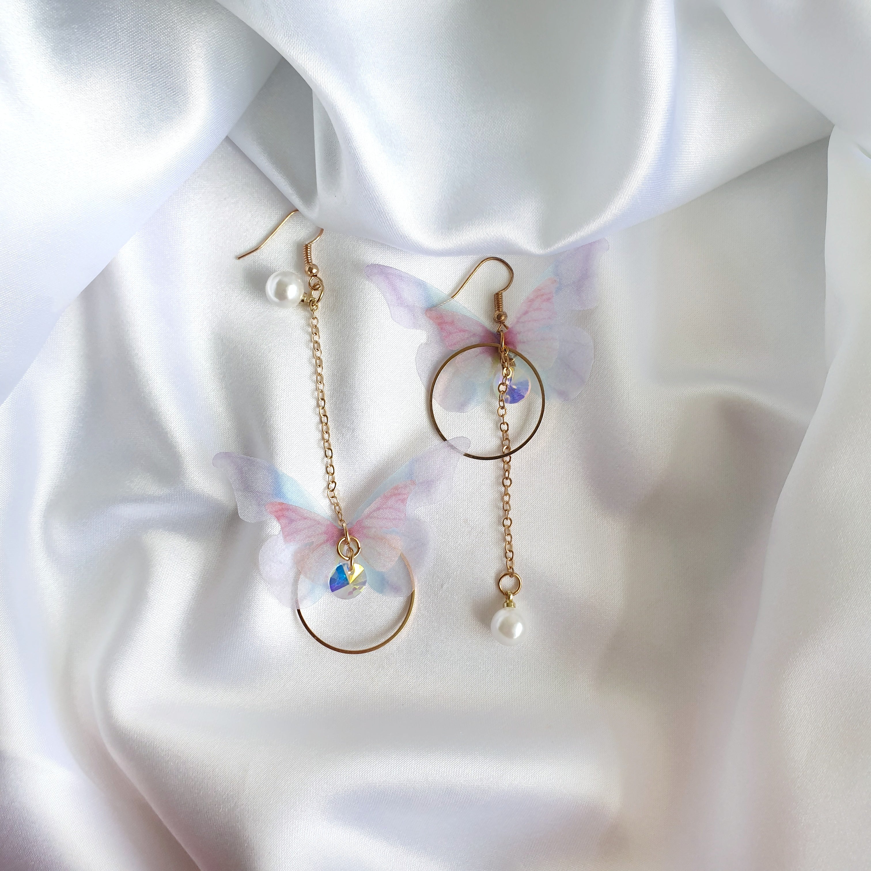 Asymmetrical Butterflies – Adorned